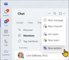 Organise new Teams combined chats and channels — Modern Work Mentor