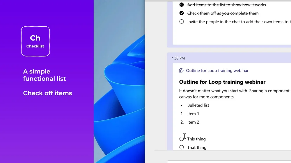 Microsoft Loop components and atomic collaboration — Modern Work Mentor