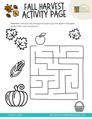 Teaching Children About Fall Harvest — Peake Academy