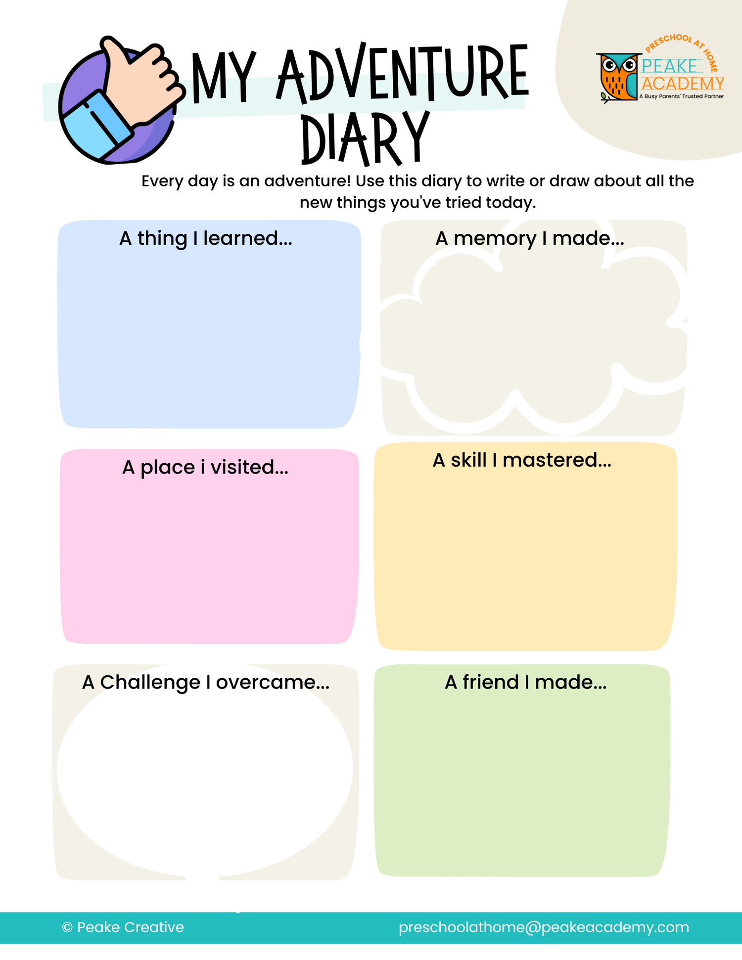 Ways to Encourage Your Preschooler to Try New Things — Peake Academy