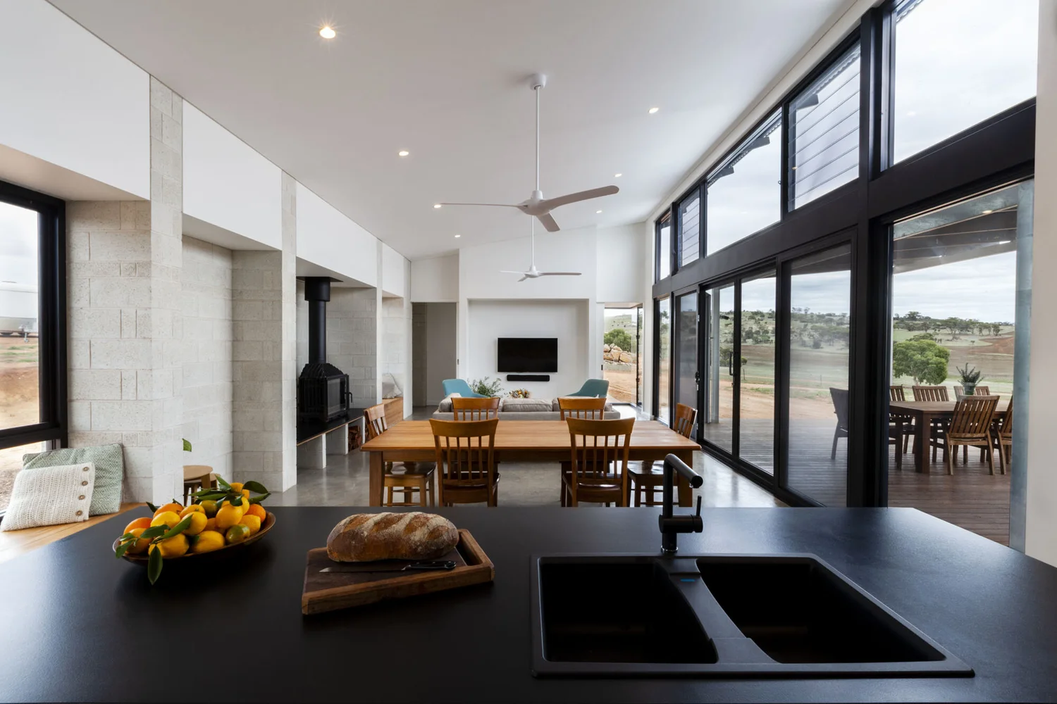 Passive Solar Energy Efficient Home - The House on the Hill — Coveney ...