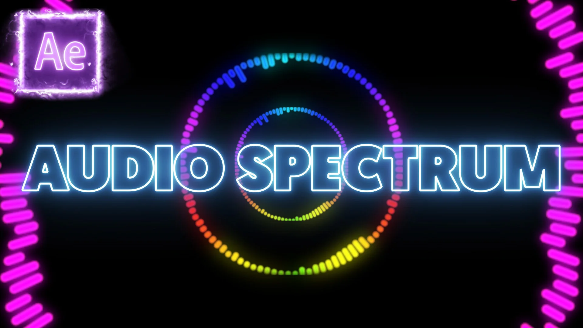 Créer un AUDIO SPECTRUM sur AFTER EFFECTS (Spectre audio) — KEVIN MENDIBOURE | Réalisateur