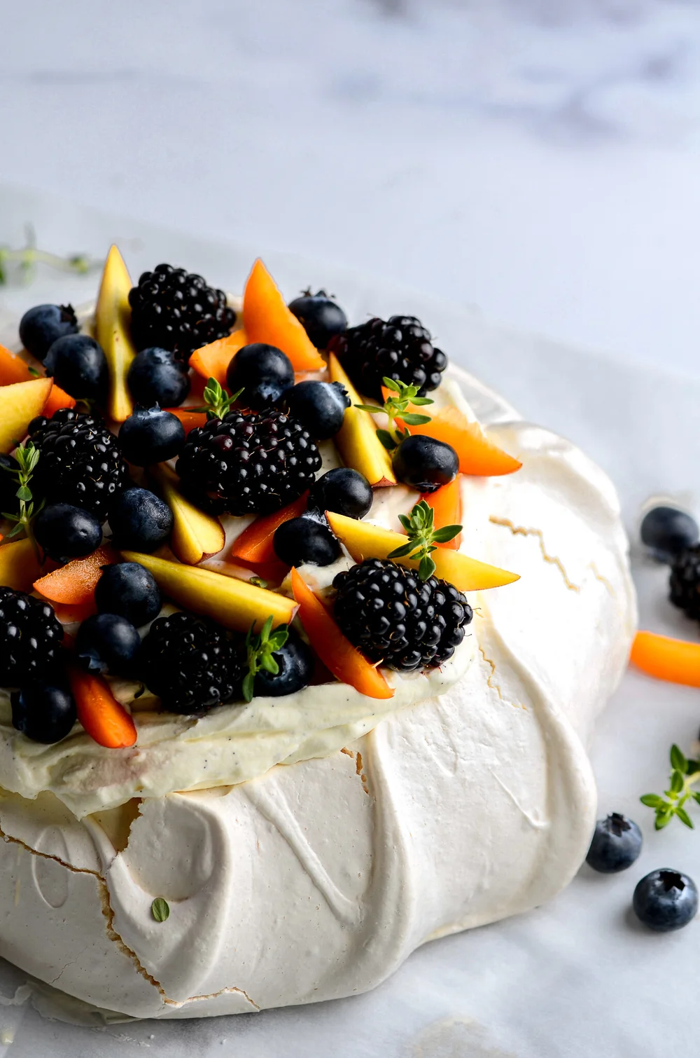 Summer Berry Pavlova — CONSOMMÉ