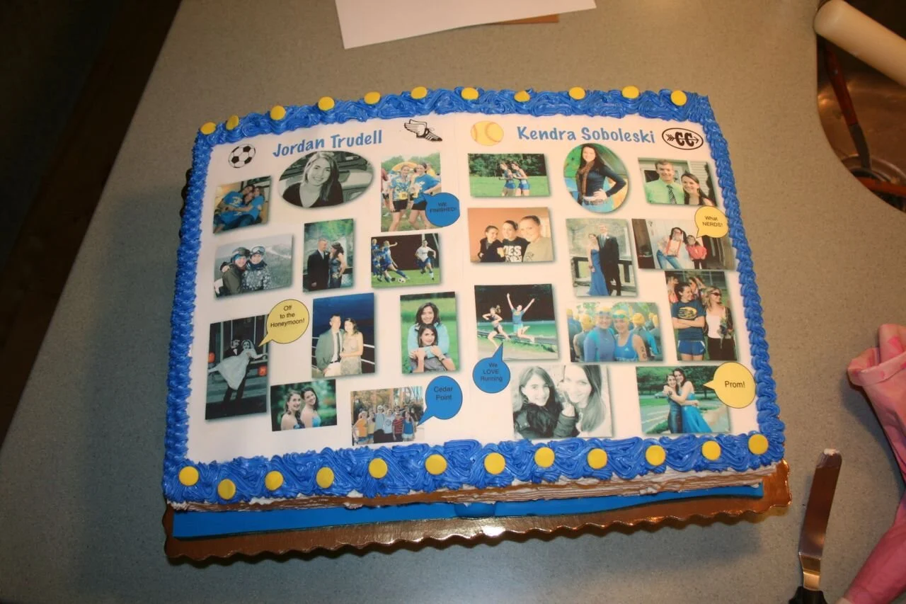 Yearbook Cake — emoticakes