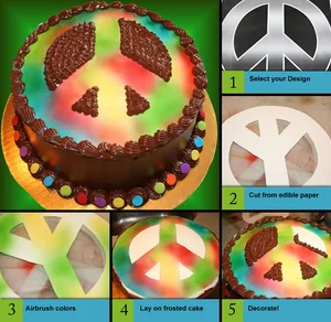 Peace Sign Cake — emoticakes