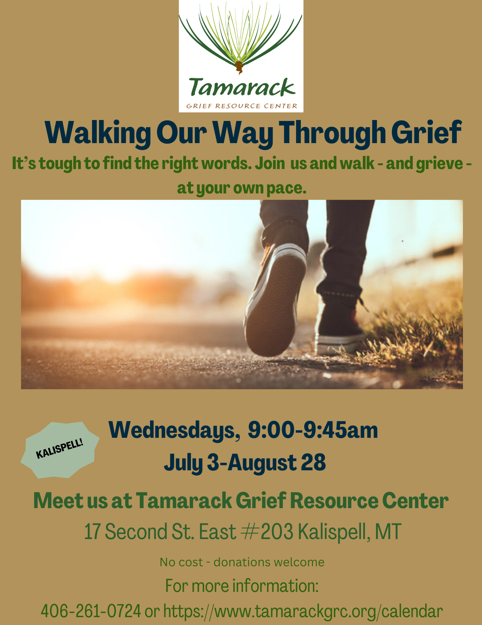 Calendar — Tamarack Grief Resource Center