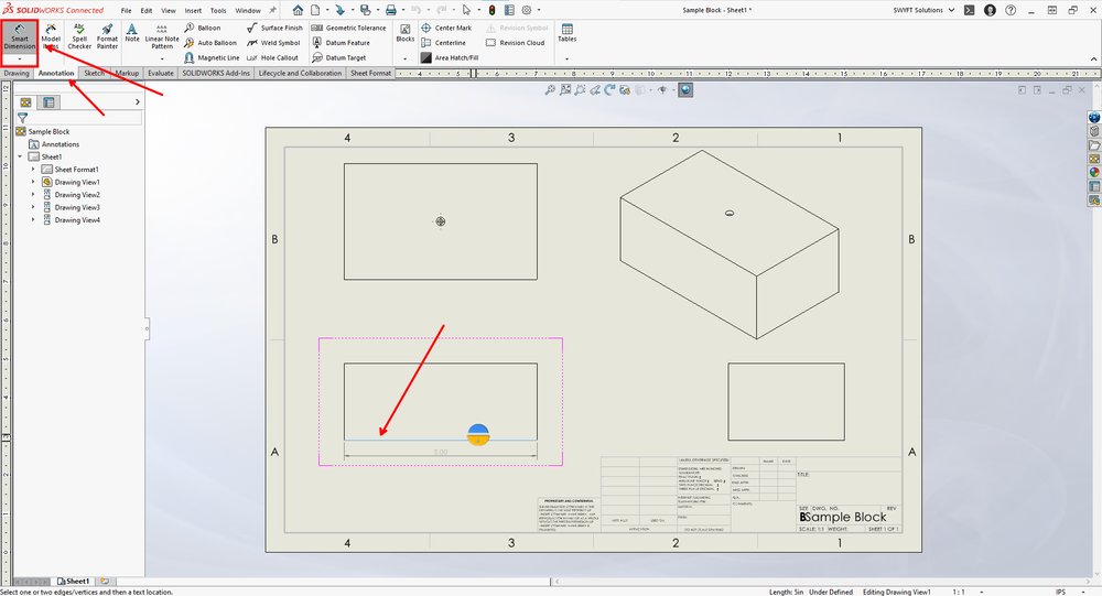 How to Create a Drawing in SOLIDWORKS - SWYFT Solutions