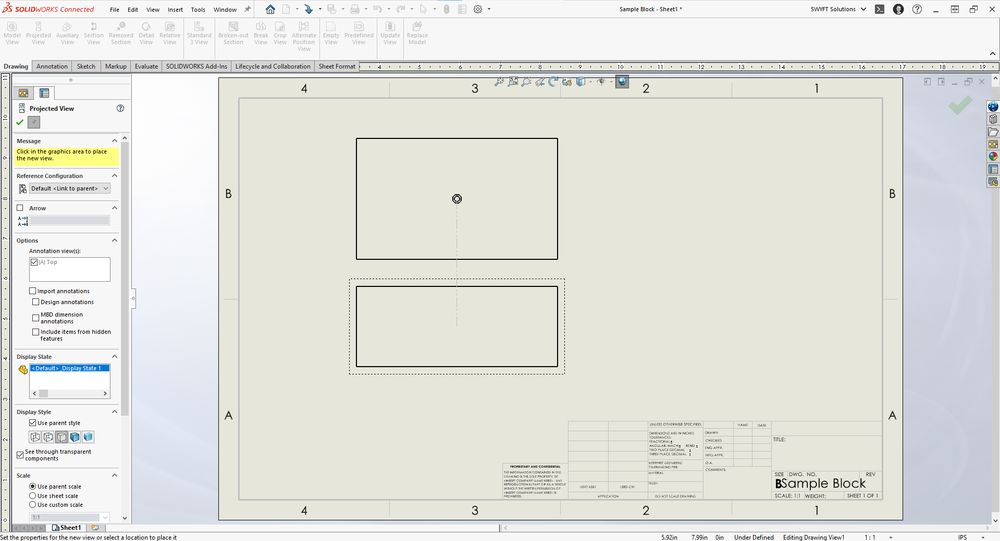 How to Create a Drawing in SOLIDWORKS - SWYFT Solutions