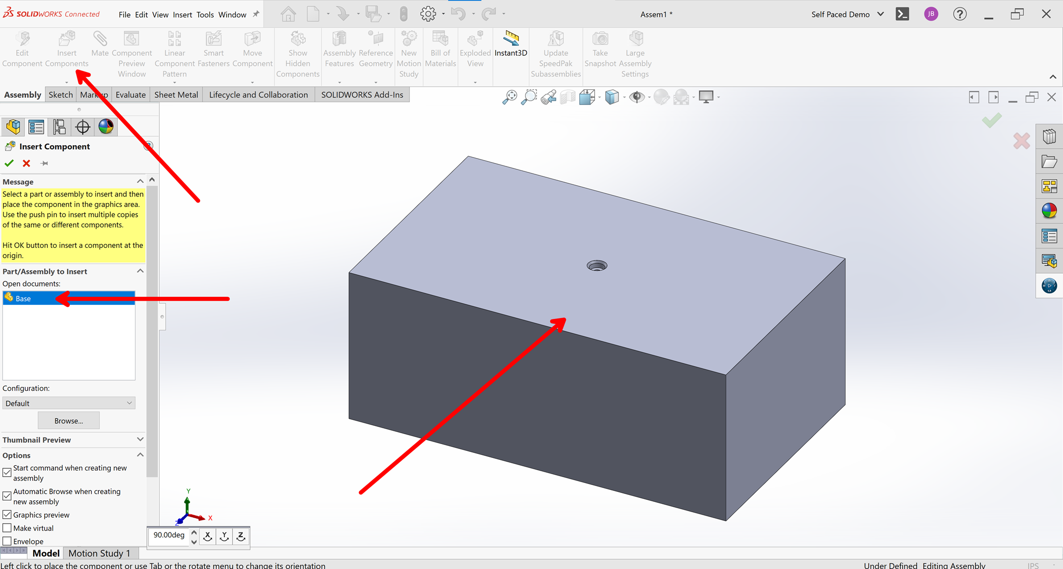 How to Create an Assembly in SOLIDWORKS - SWYFT Solutions
