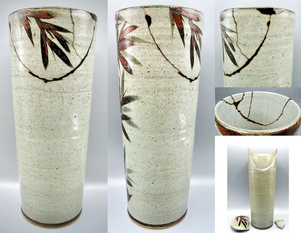 high quality museum ceramic restoration Kintsugi glass crystal wabi ...
