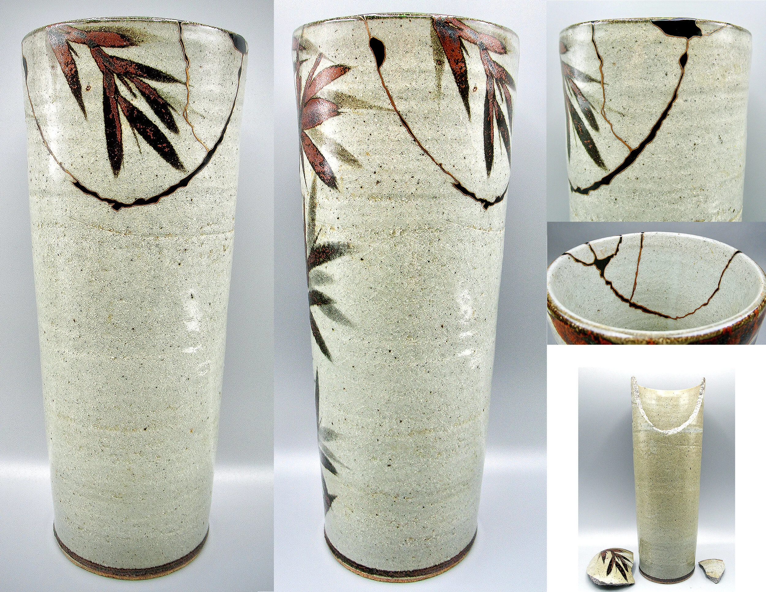 high quality museum ceramic restoration Kintsugi glass crystal wabi ...