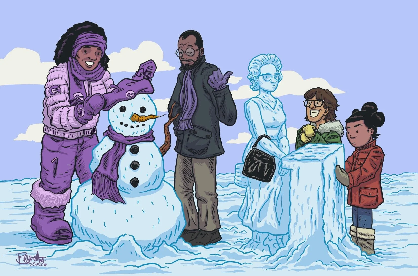 Artist Jerry Bennett