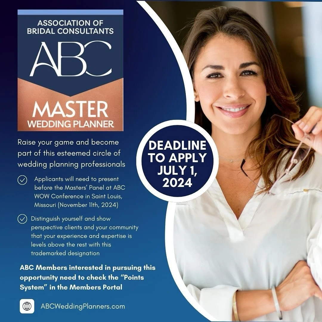 ABC's Penner Scholarship — Association of Bridal Consultants