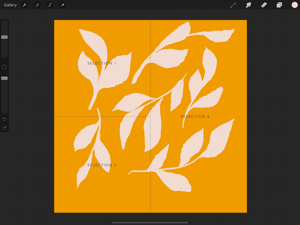 Half Drop Repeat Patterns in Procreate 5X — wooly pronto