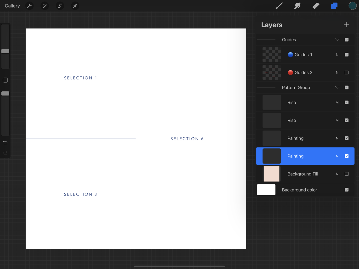 Half Drop Repeat Patterns in Procreate 5X — wooly pronto