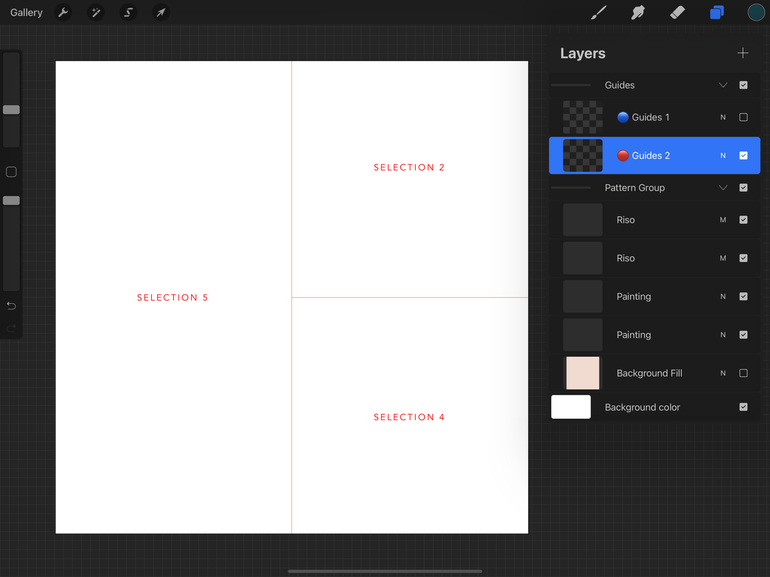 Half Drop Repeat Patterns in Procreate 5X — wooly pronto