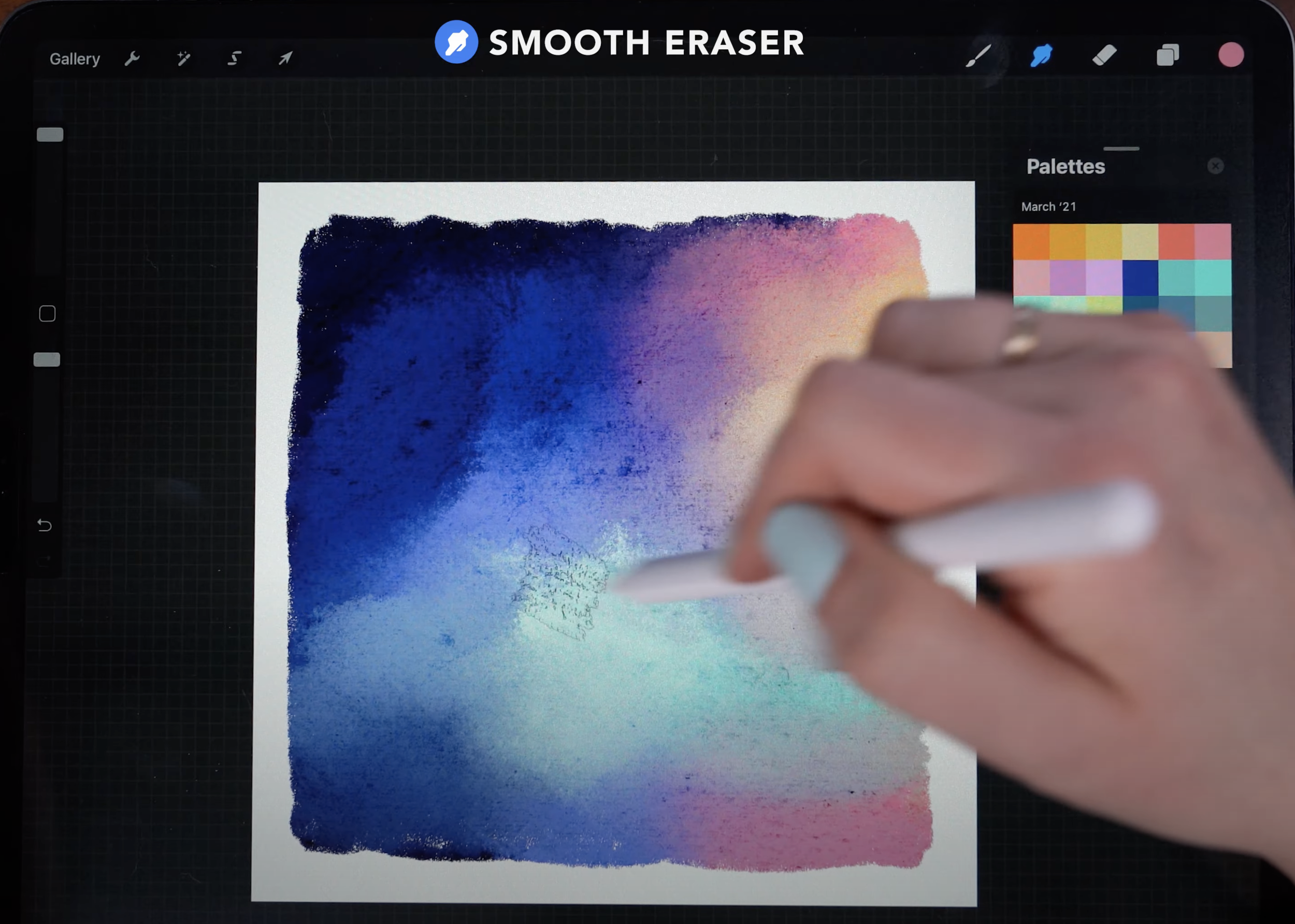 Beginner Procreate Landscape Tutorial — wooly pronto
