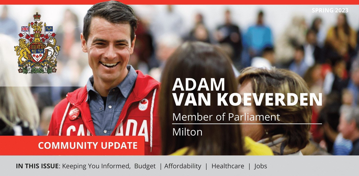 Adam van Koeverden, MP