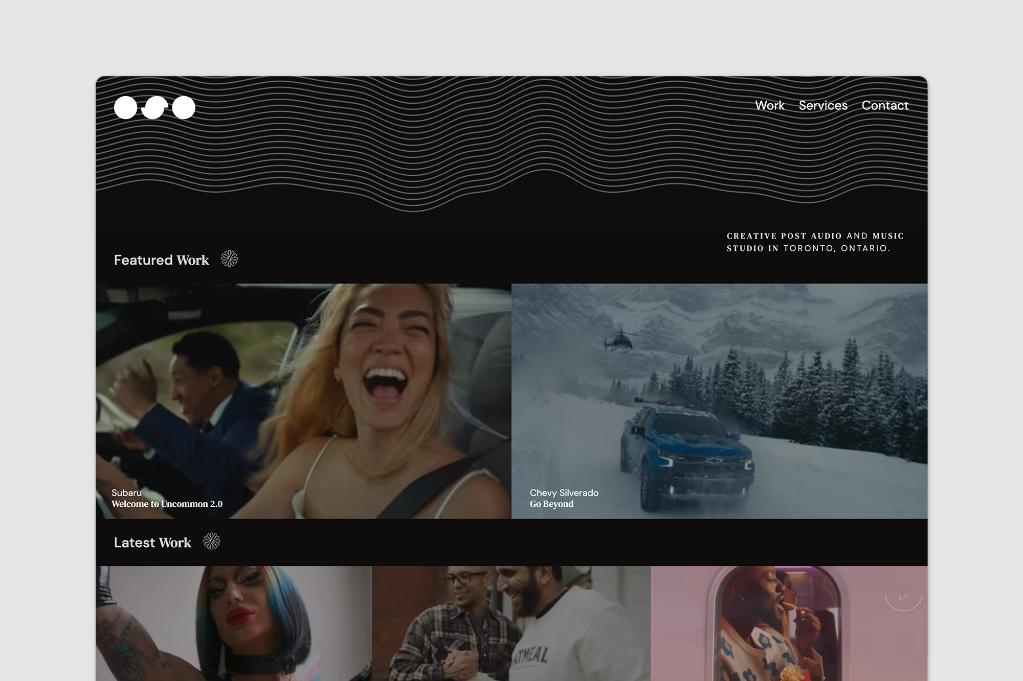 Oso Audio | Website Design — OK DAVE