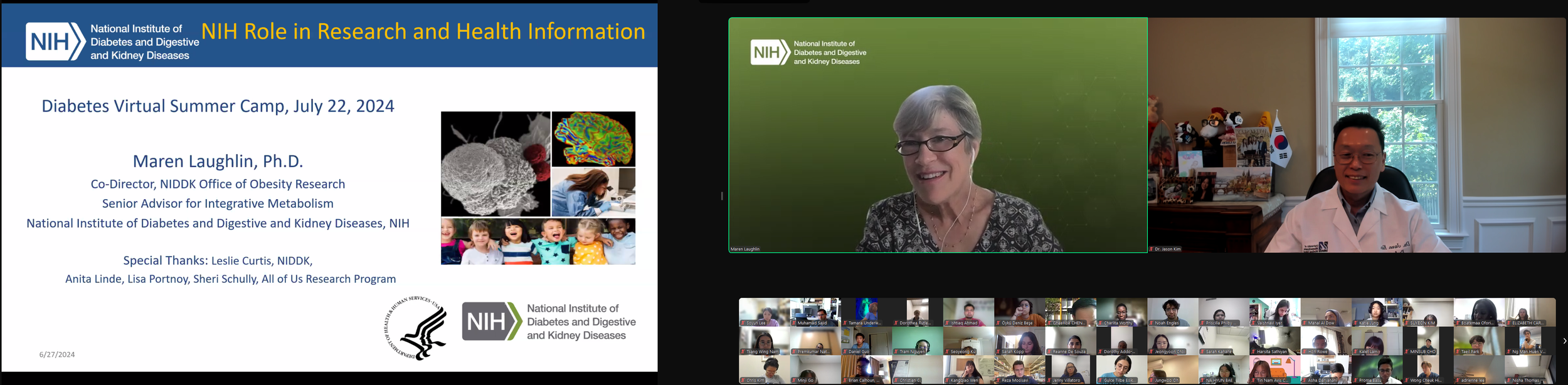 Diabetes Virtual Camp — Newsletter Overview