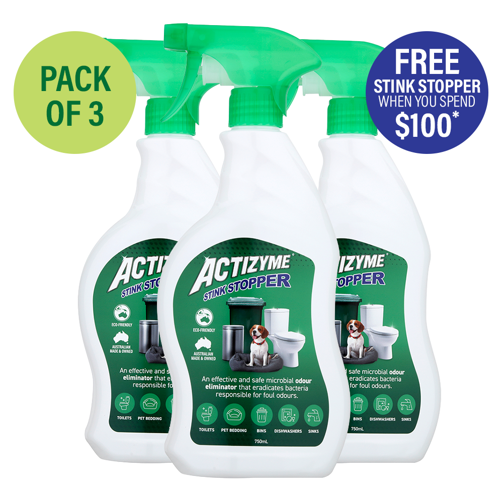 Actizyme Stink Stopper 750mL Spray (Pack of 3)
