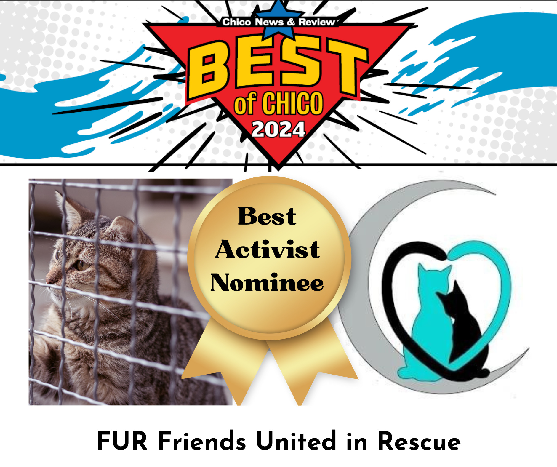 Chico News and Review Best of Chico Nominee for Best Activist, FUR (Friends United in Rescue ...