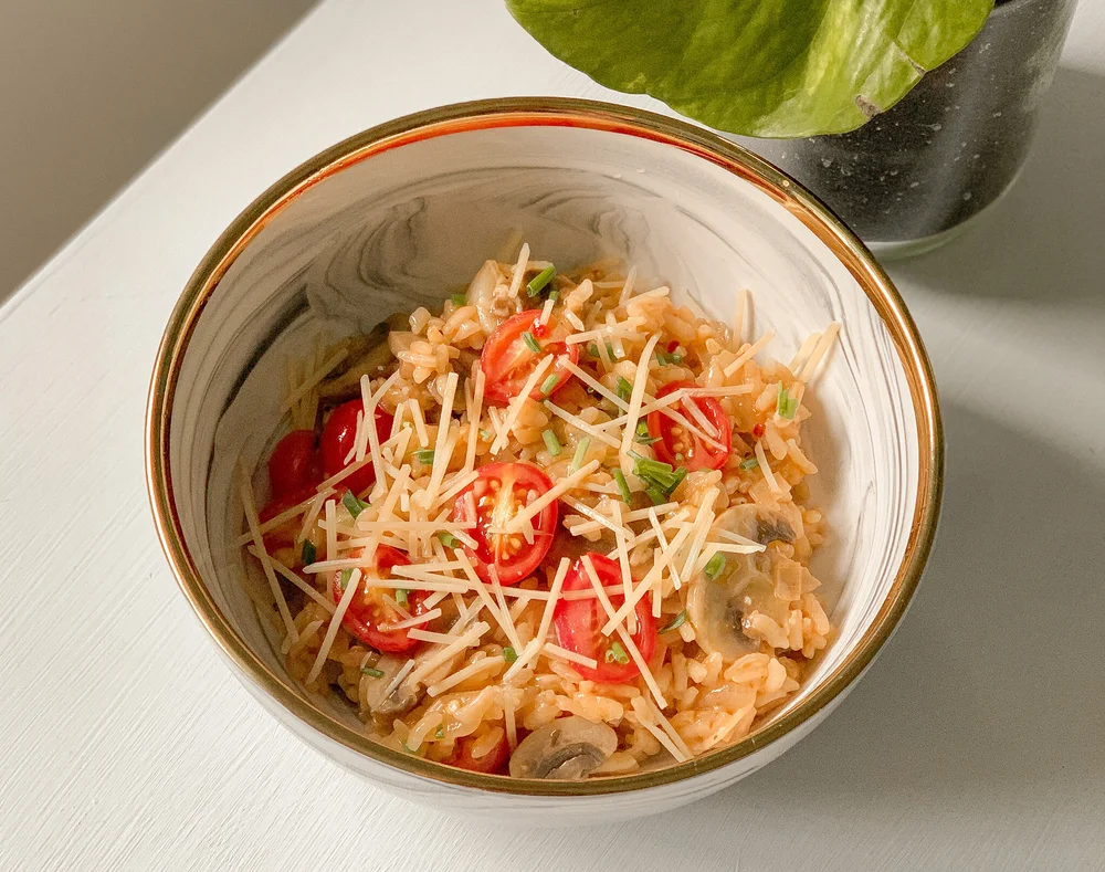 Best Mushroom Risotto Recipe | Creamy Italian Arborio Rice with ...