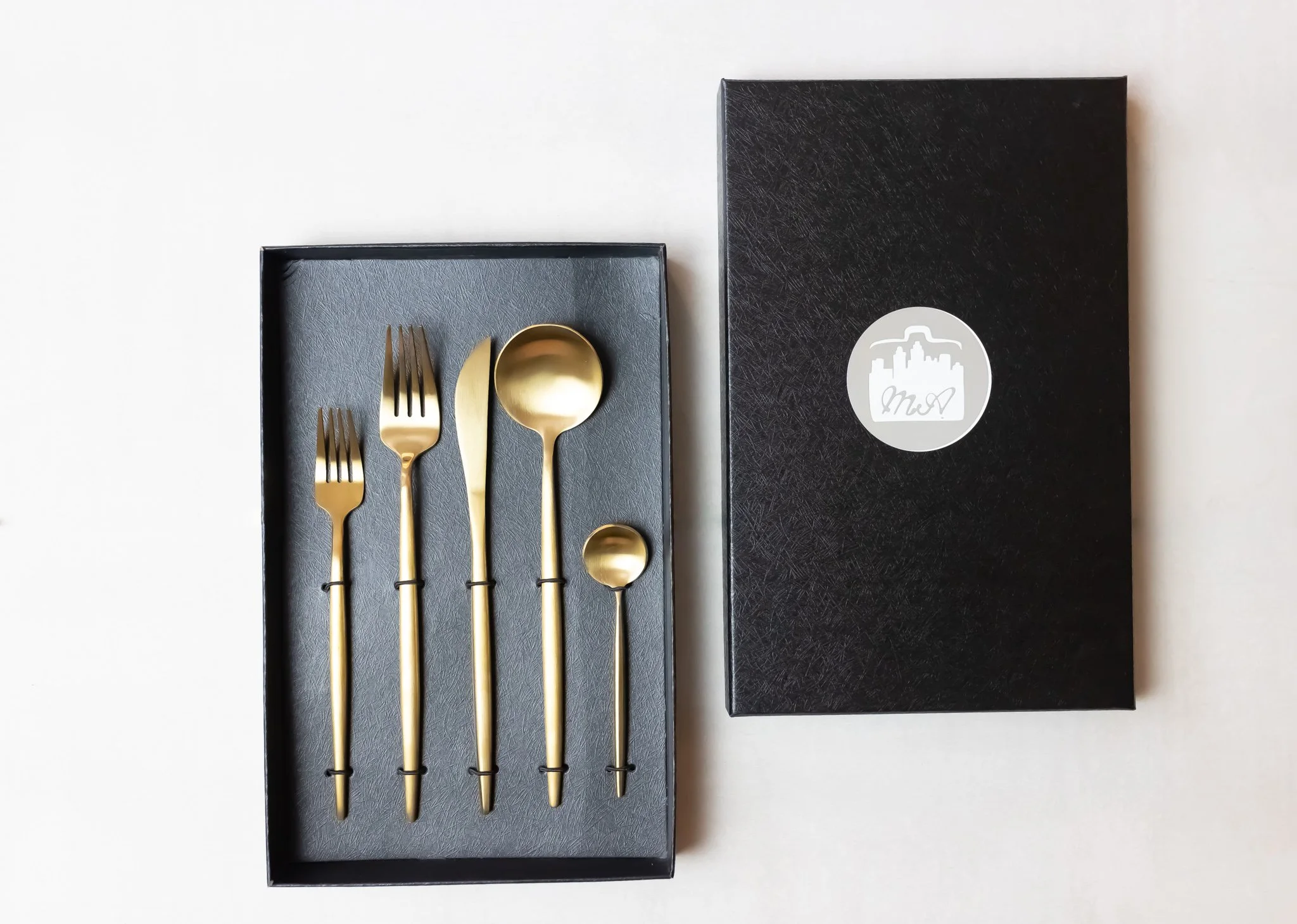 MILAN Matte Gold Flatware by Marcel Ardani — Marcel Ardani