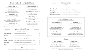 Menus — WOODEN CITY SPOKANE