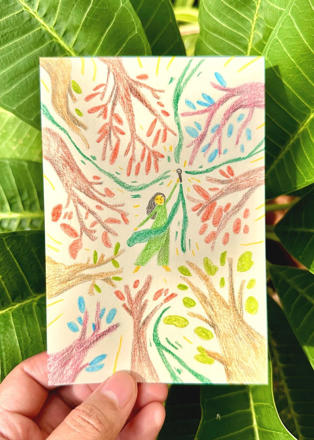 Postcards for 'If Trees Could Talk' International Art Biennale — Arli Pagaduan