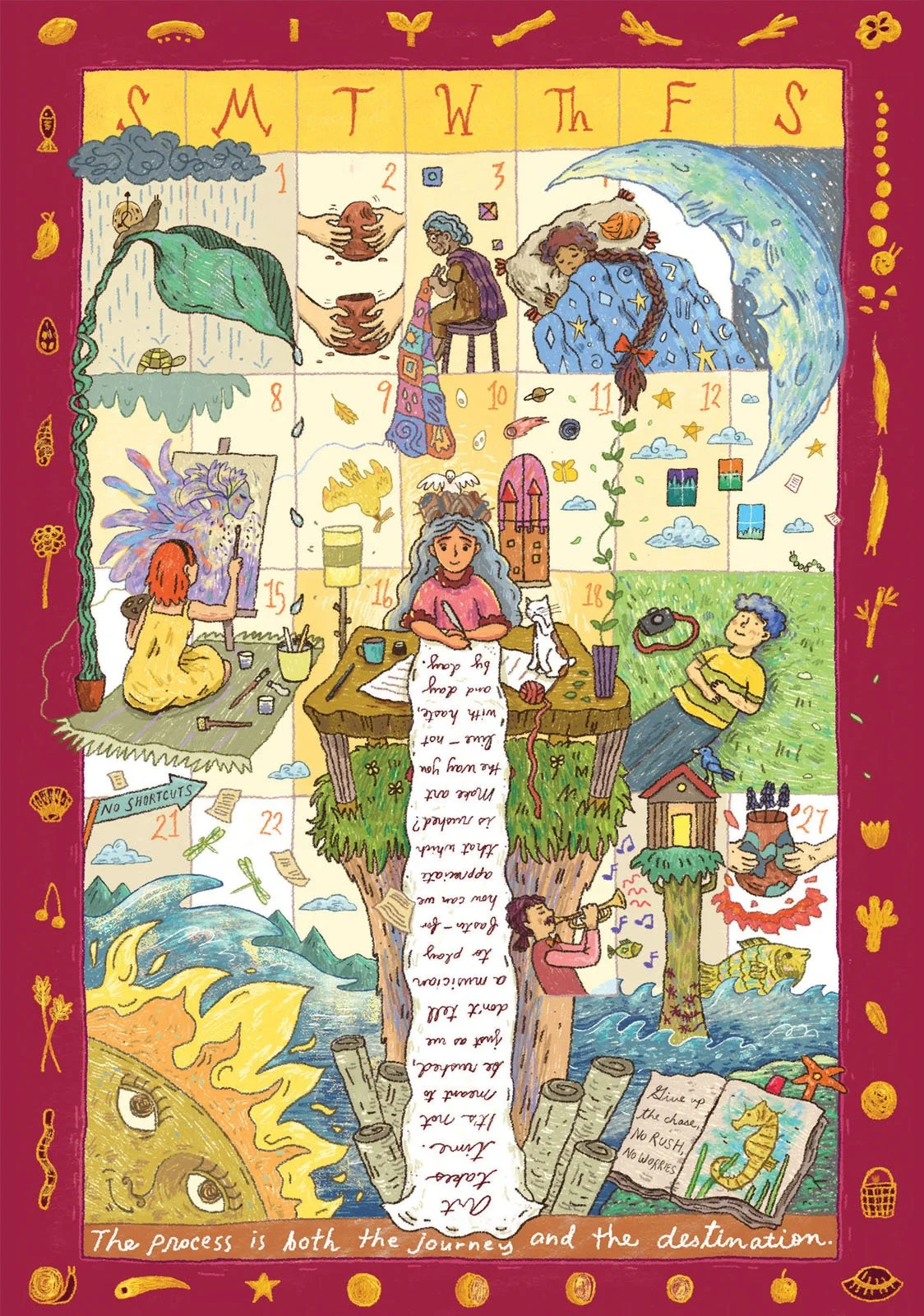 The Artist's Calendar — Arli Pagaduan