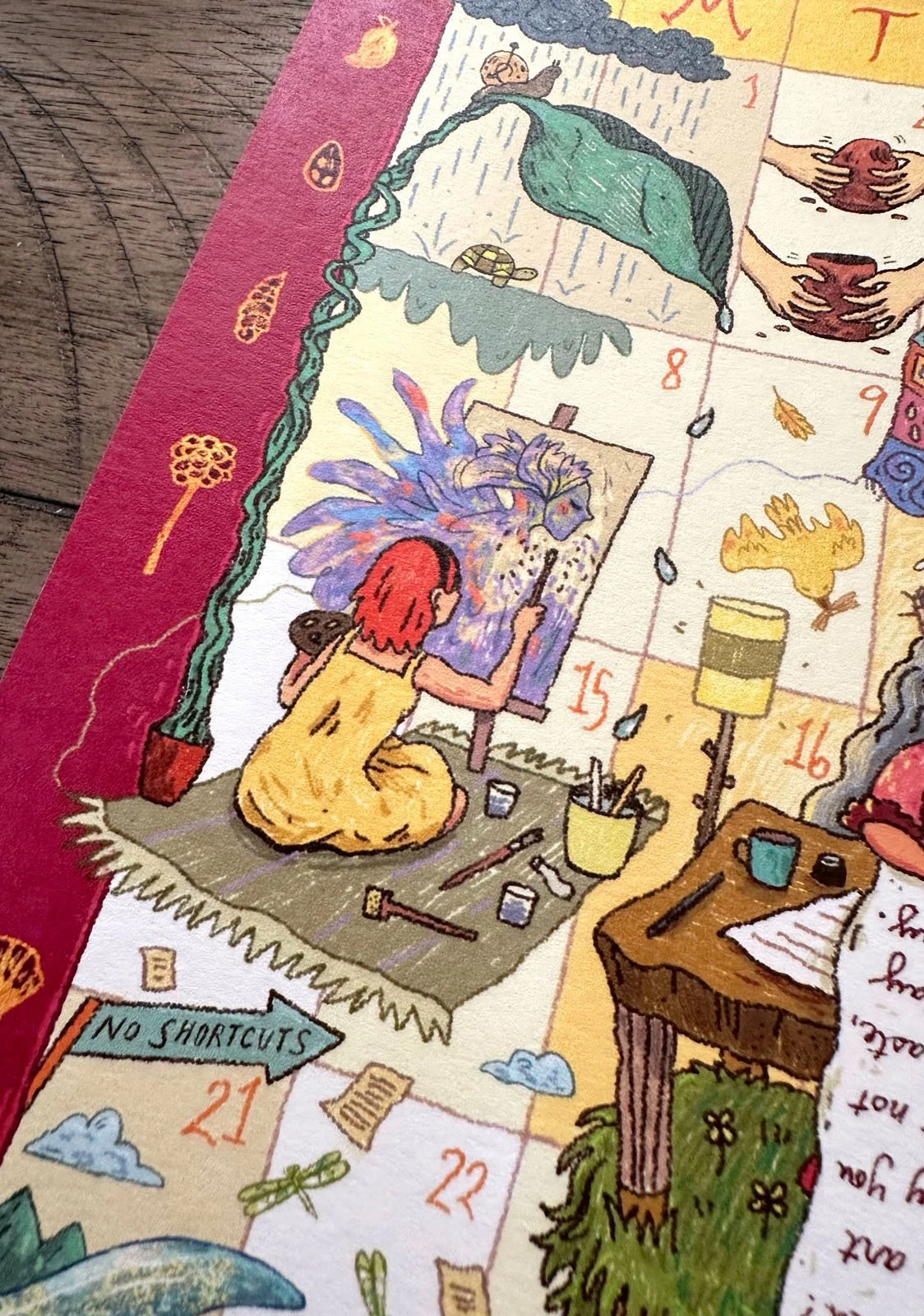 The Artist's Calendar — Arli Pagaduan