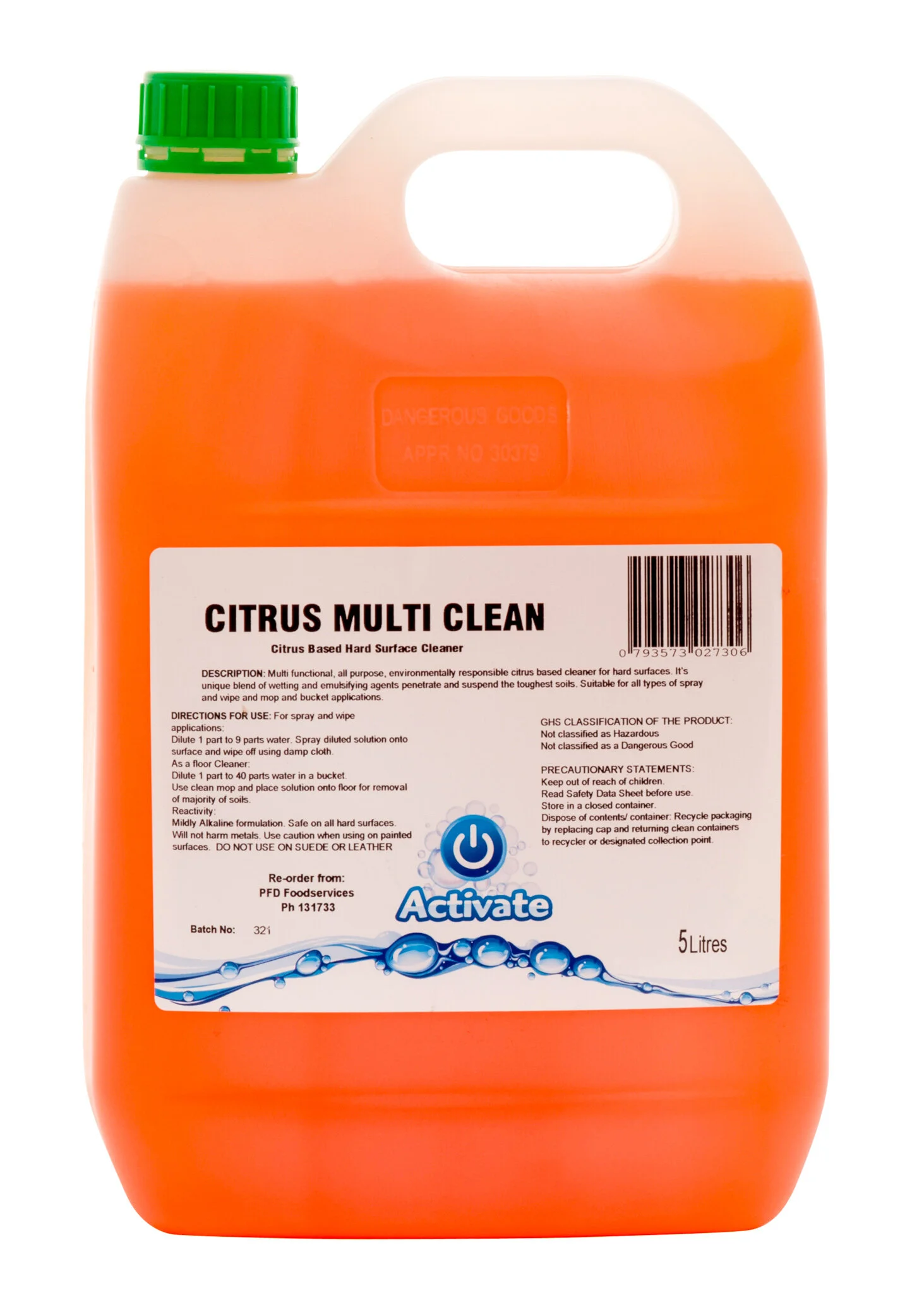 Kitchen & Food Service — Activate Cleaning Products
