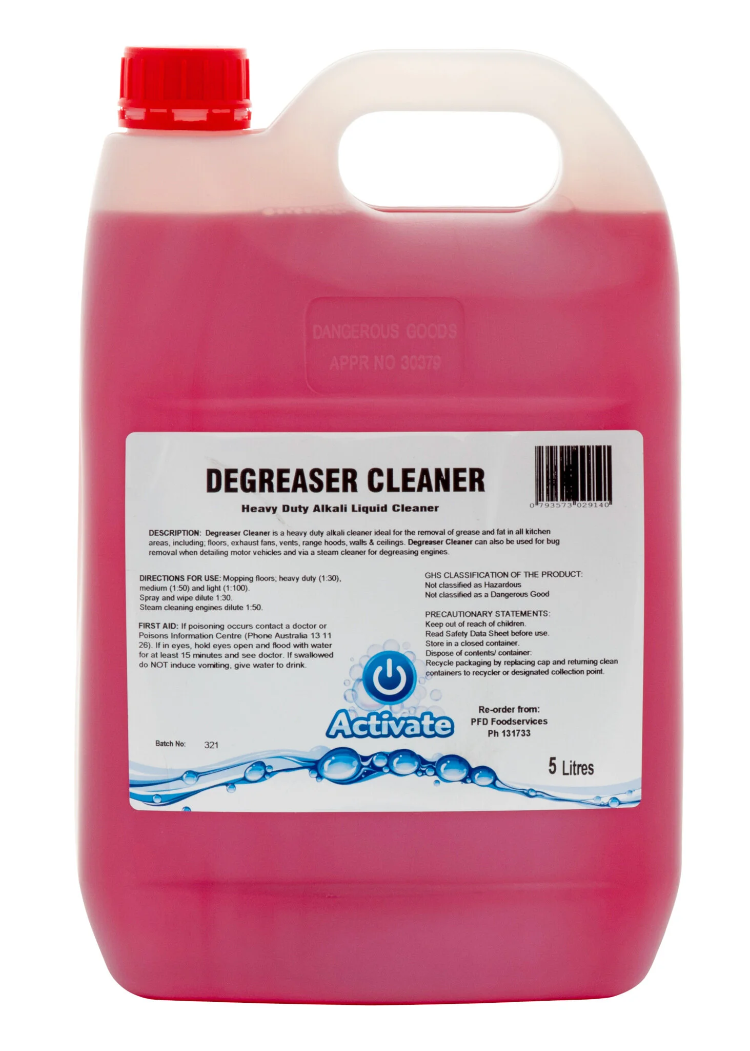 Kitchen & Food Service — Activate Cleaning Products