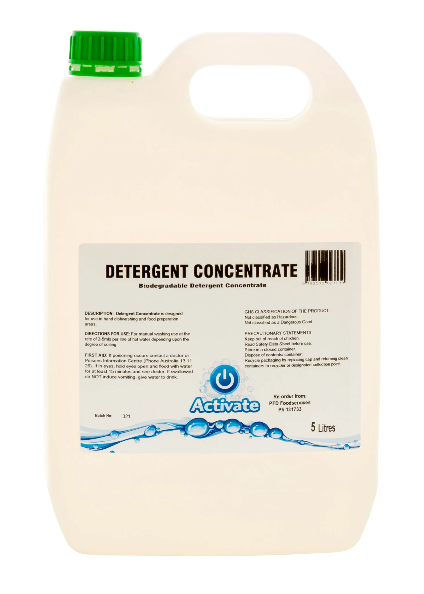 Kitchen & Food Service — Activate Cleaning Products