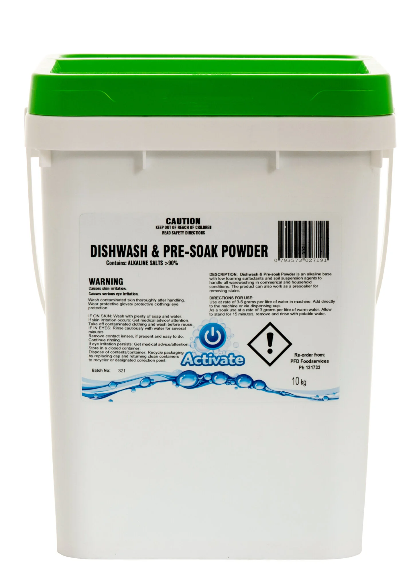 Kitchen & Food Service — Activate Cleaning Products