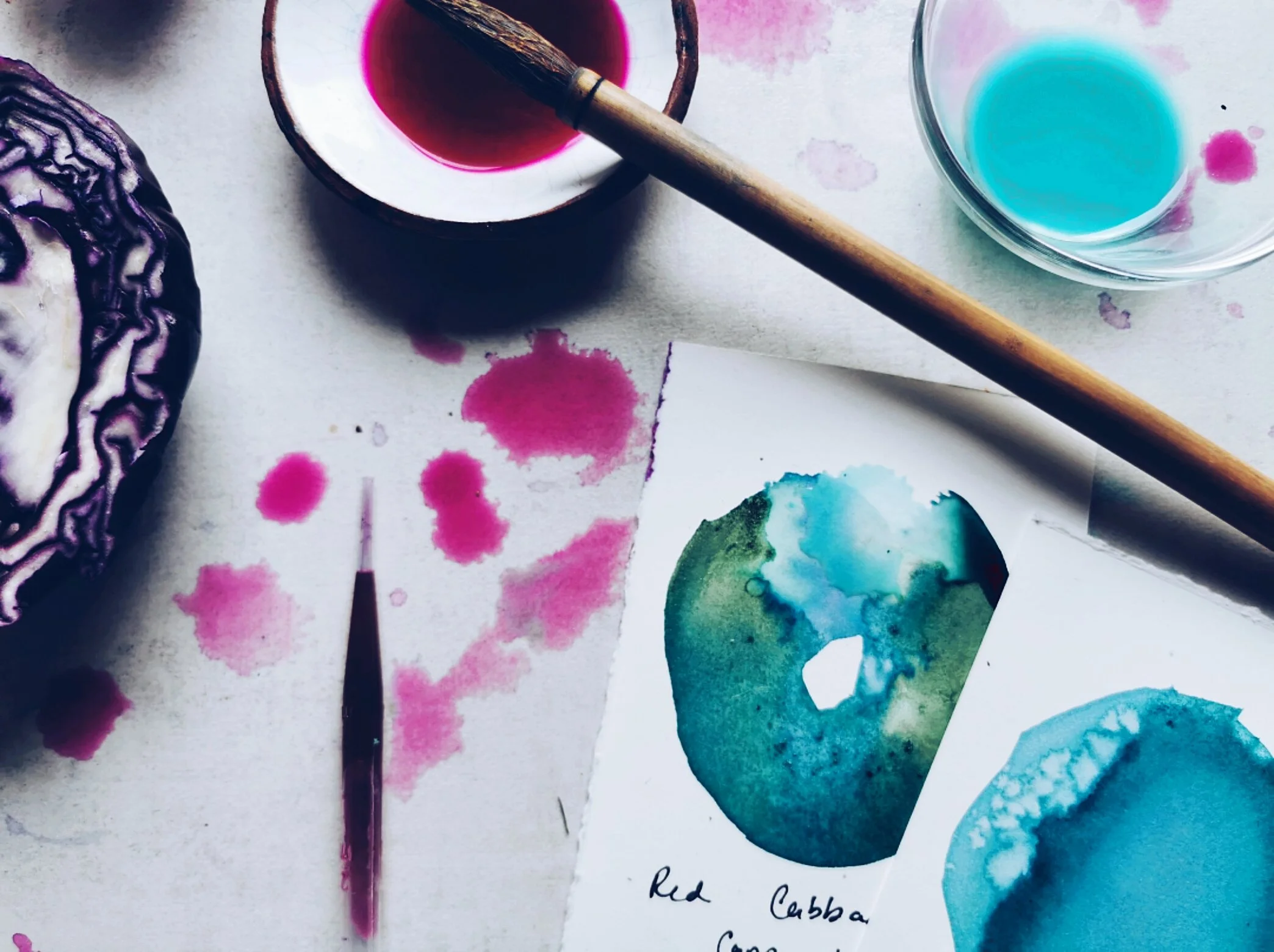 AURIA BOHN watercolors, inks and Italy