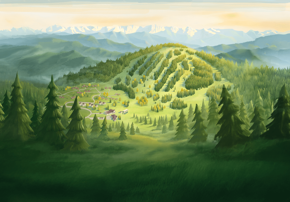 Maps — Custom Illustrated Maps for Resorts & Outdoor Brands | Studio ...