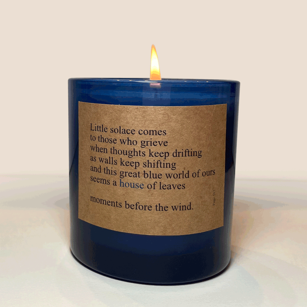 Animated Blue Candle