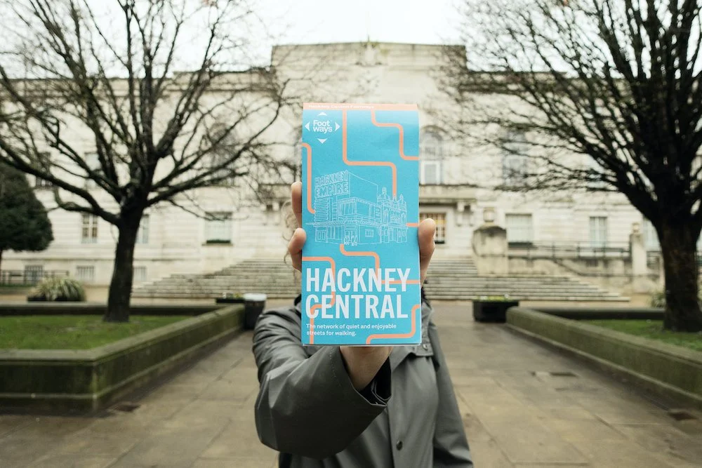 Printed maps — Footways