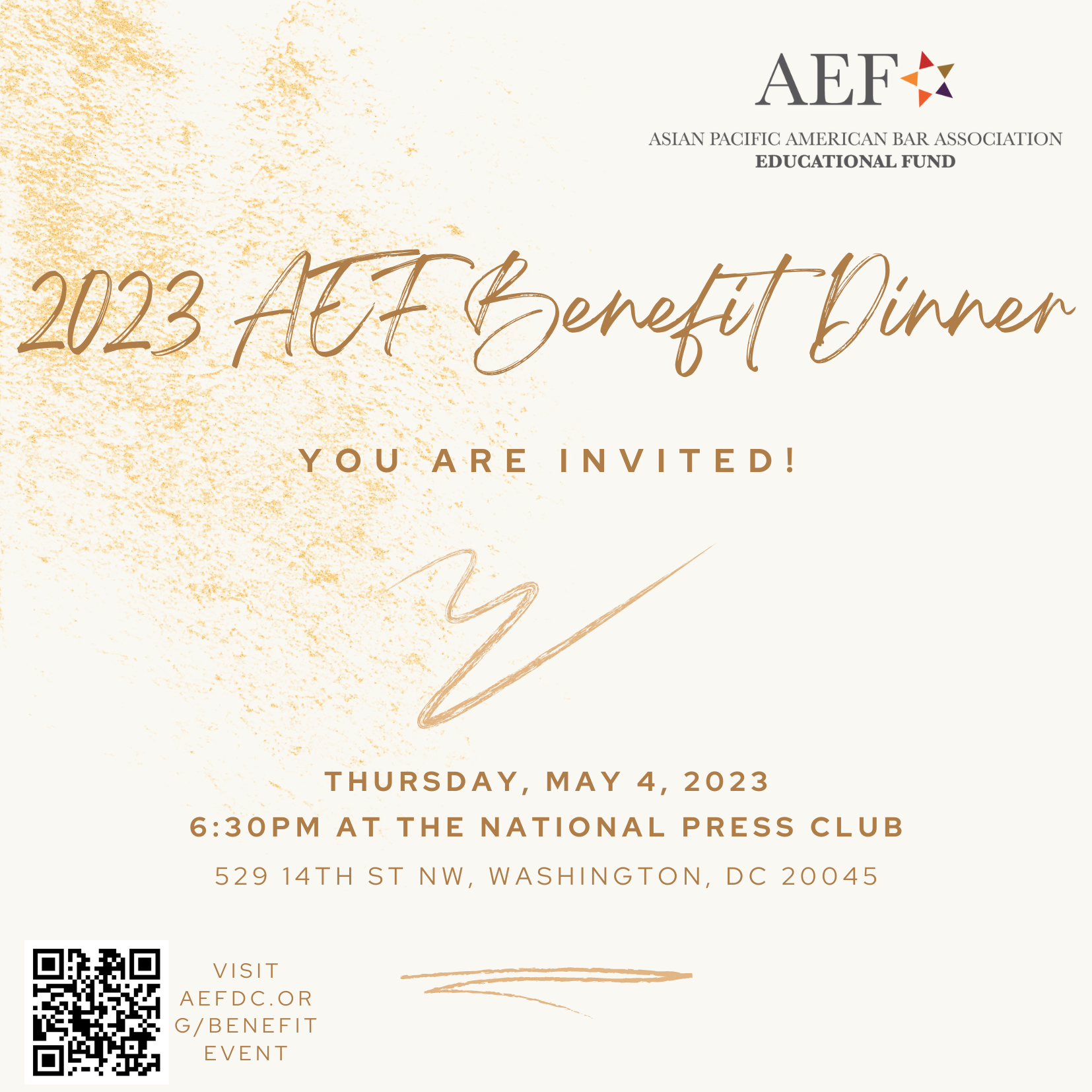 Benefit Dinner — aefdc