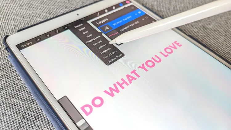 How to Curve Text in Procreate — ChubCatArt | Encouraging imagination ...