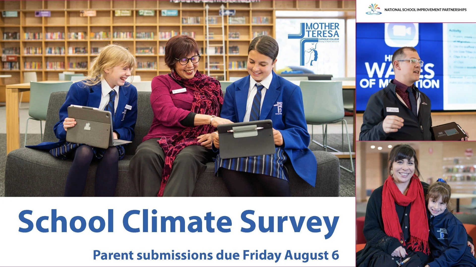 School Climate Survey — Mother Teresa Catholic College