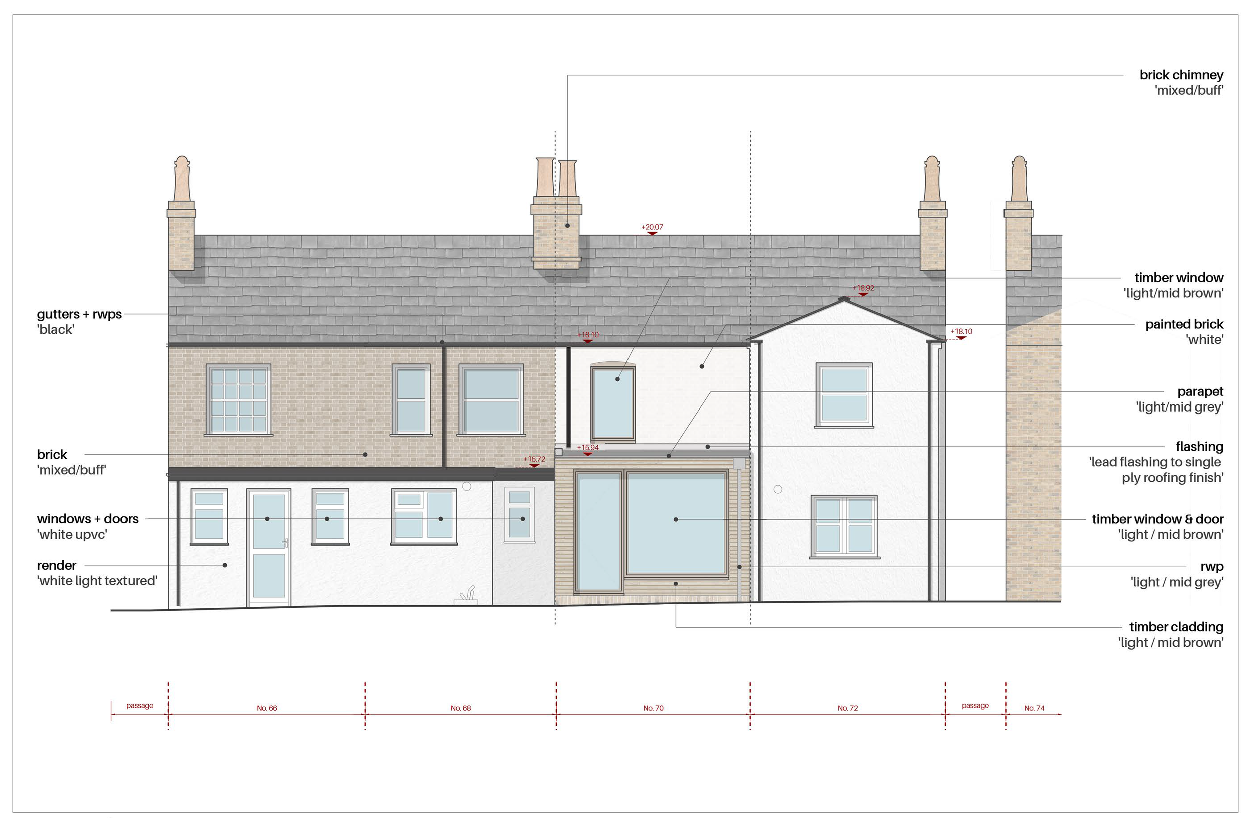 Revitalizing 19th-Century Terrace Home: Modern Single-Story Extensions ...