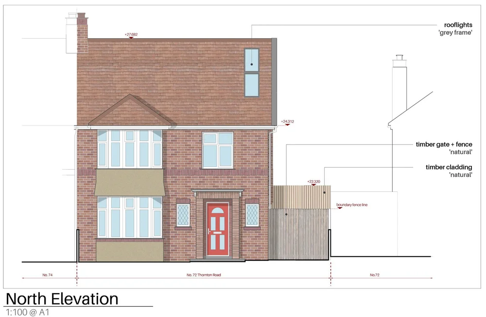 Modern Family Home Expansion: No. 72 Semi-Detached Redesign by lvp ...