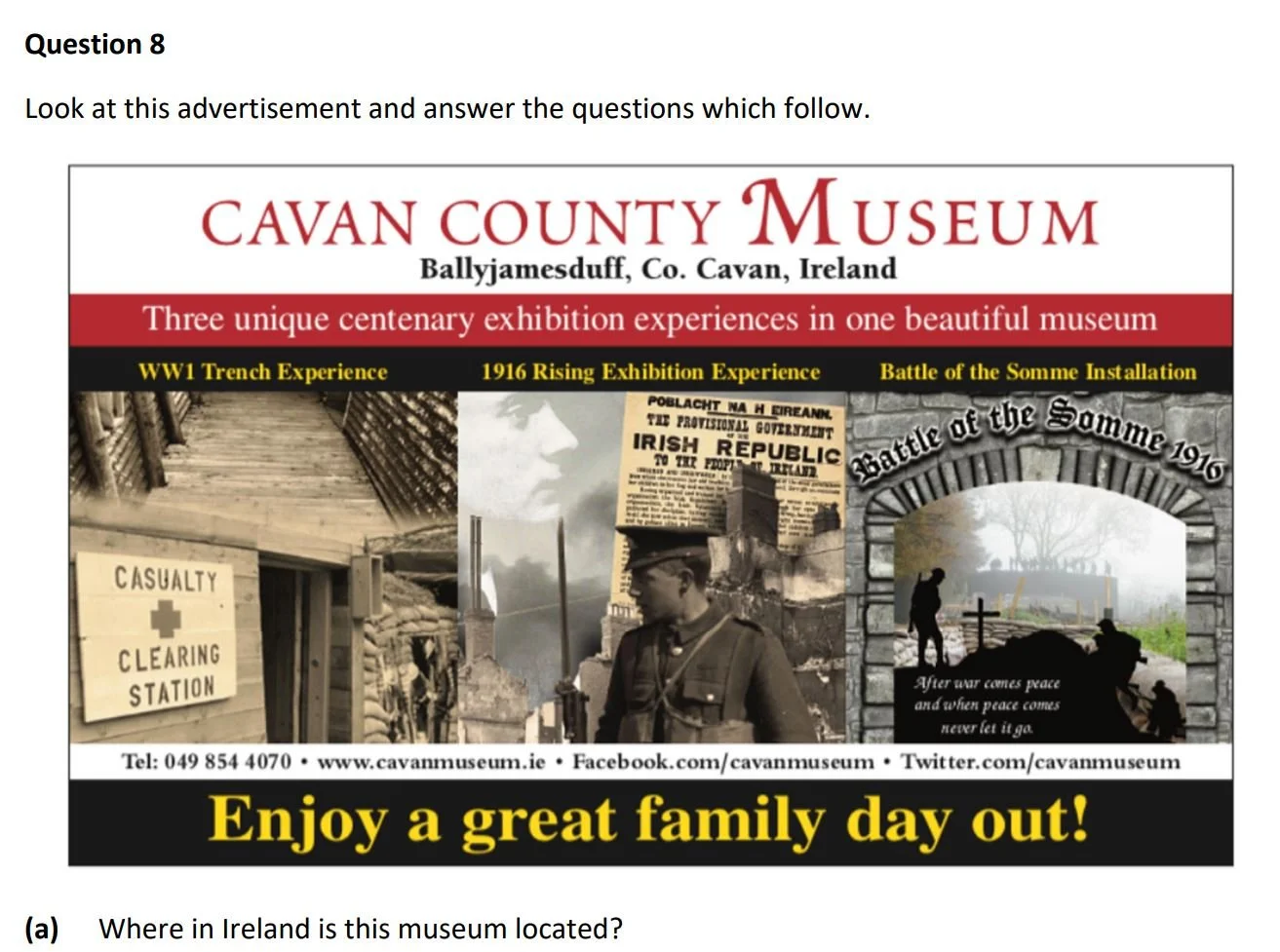 Junior Cycle History Paper — Gillian O'Brien