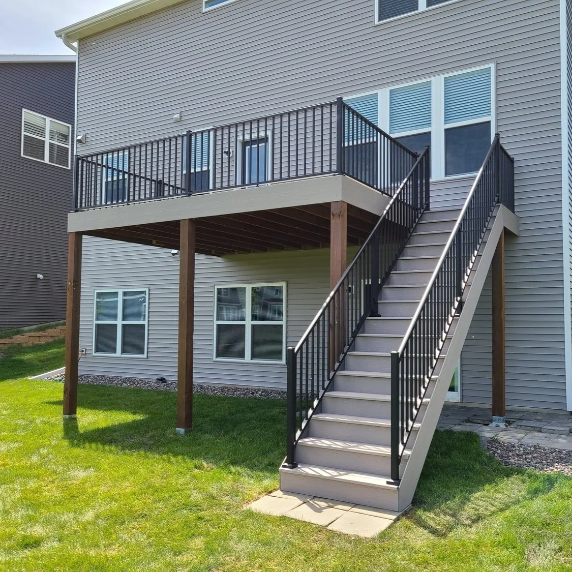 Deck Quote — Roofing, Siding, Deck Contractor | All Around