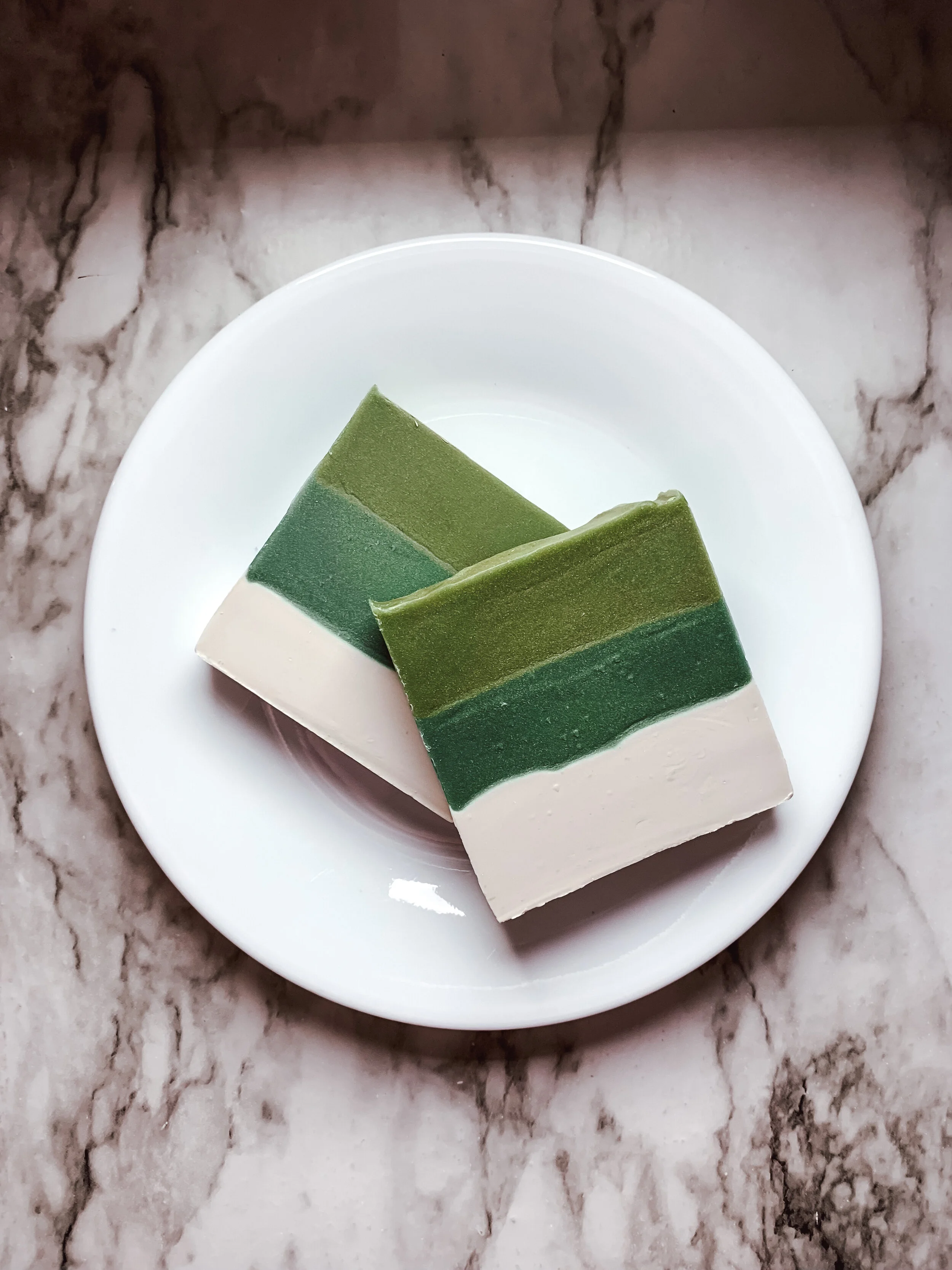Soap, soap dish, wash cloth gift bundle — Triple Decker Candle Co.