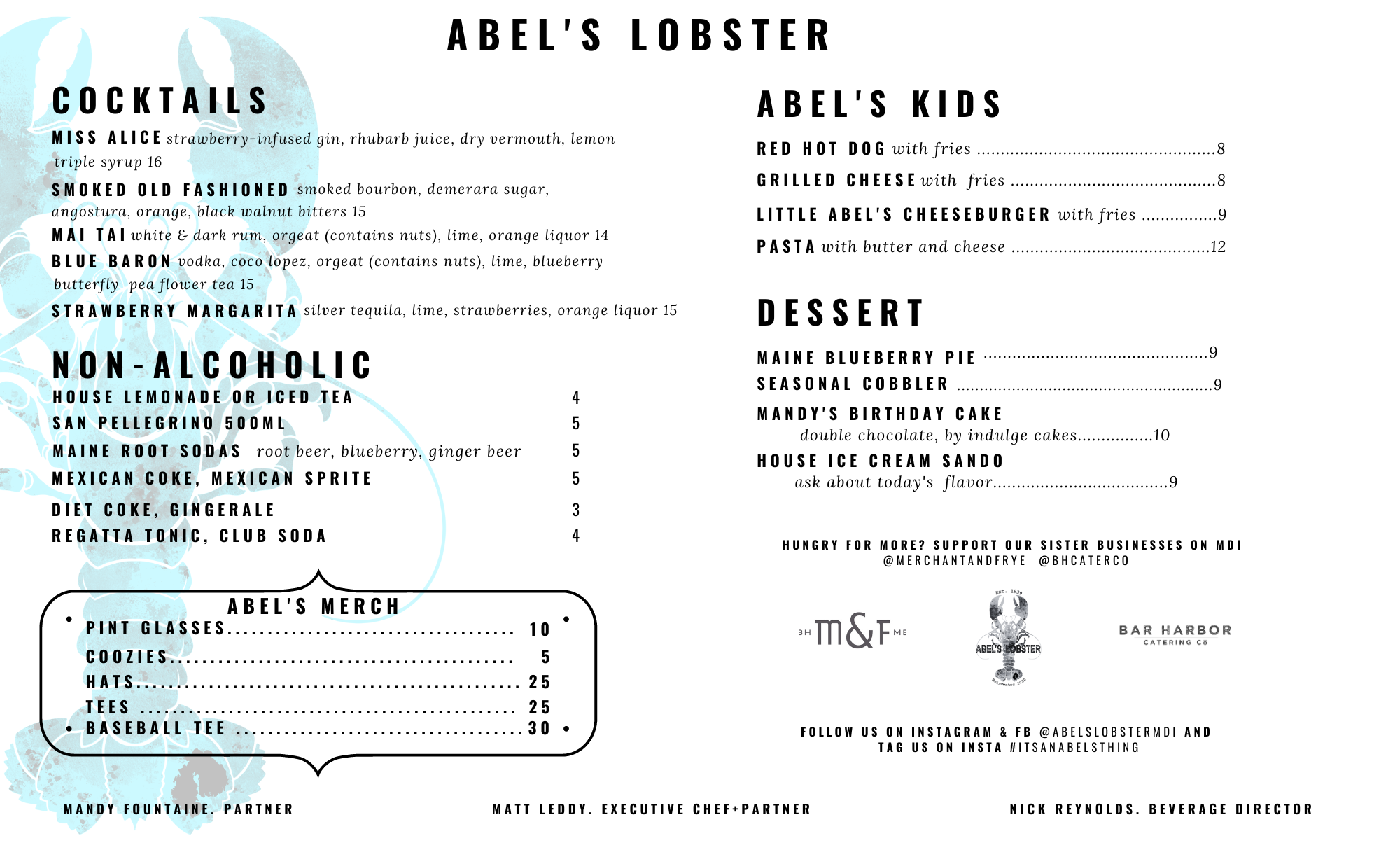 Eat — Abel's Lobster