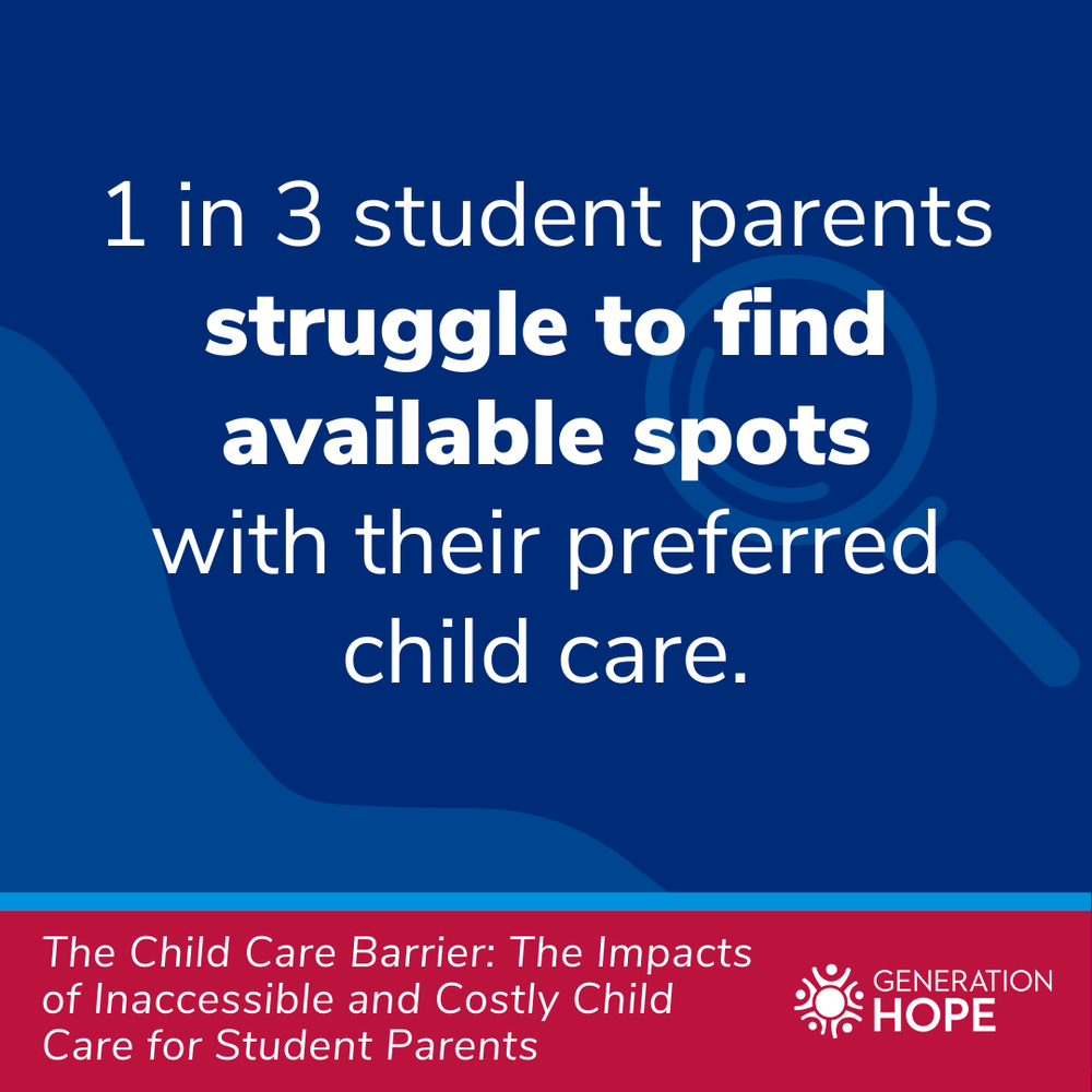 The Child Care Barrier: The Impacts of Inaccessible and Costly Child ...
